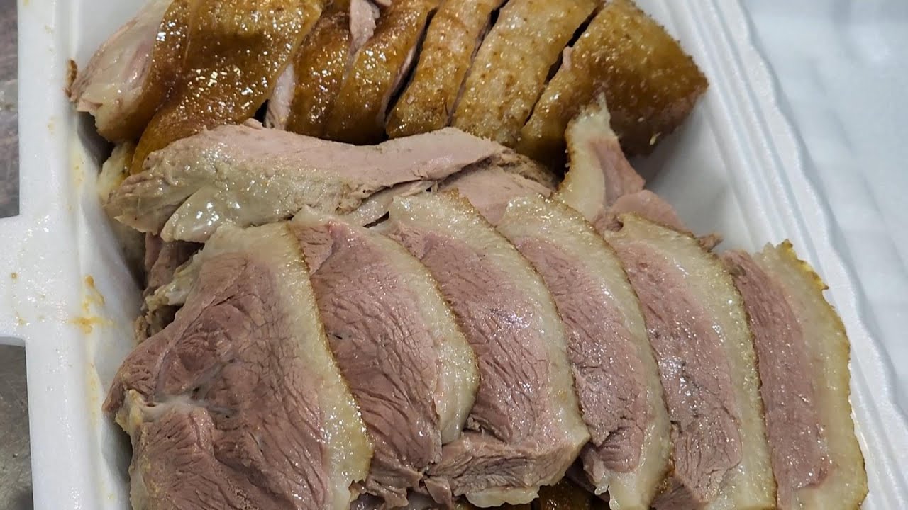 Hongkong StreetFood #MarinatedGoose #Duck，Juicy#chicken #GooseLiver # ...