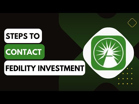 How To Contact Fidelity Investments !