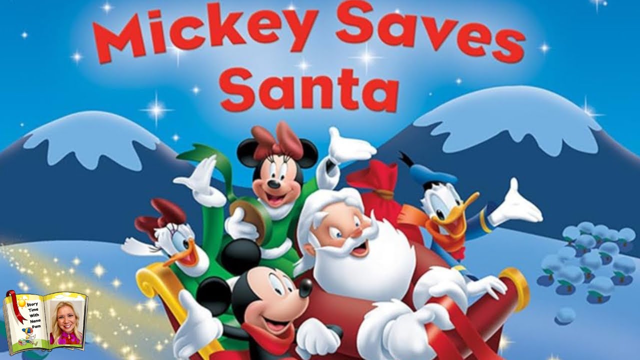 Disney’s Mickey Mouse Clubhouse | Mickey Saves Santa | Kids read aloud ...