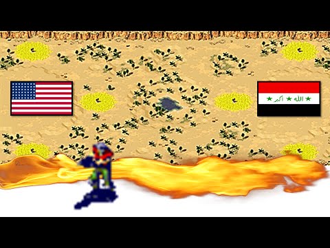 America vs Iraq DUNE PATROL Red Alert 2 Yuri's Revenge - YouTube