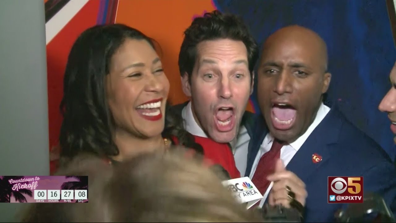 SF Mayor Breed Among 49ers Fans At Lady Gaga Party In Miami - YouTube