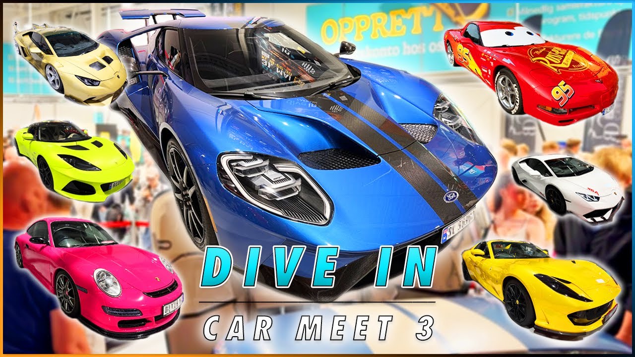Dive In - Car Meet 3: Eksklusiv bil på 14,5 millioner kroner (!), Pink ...