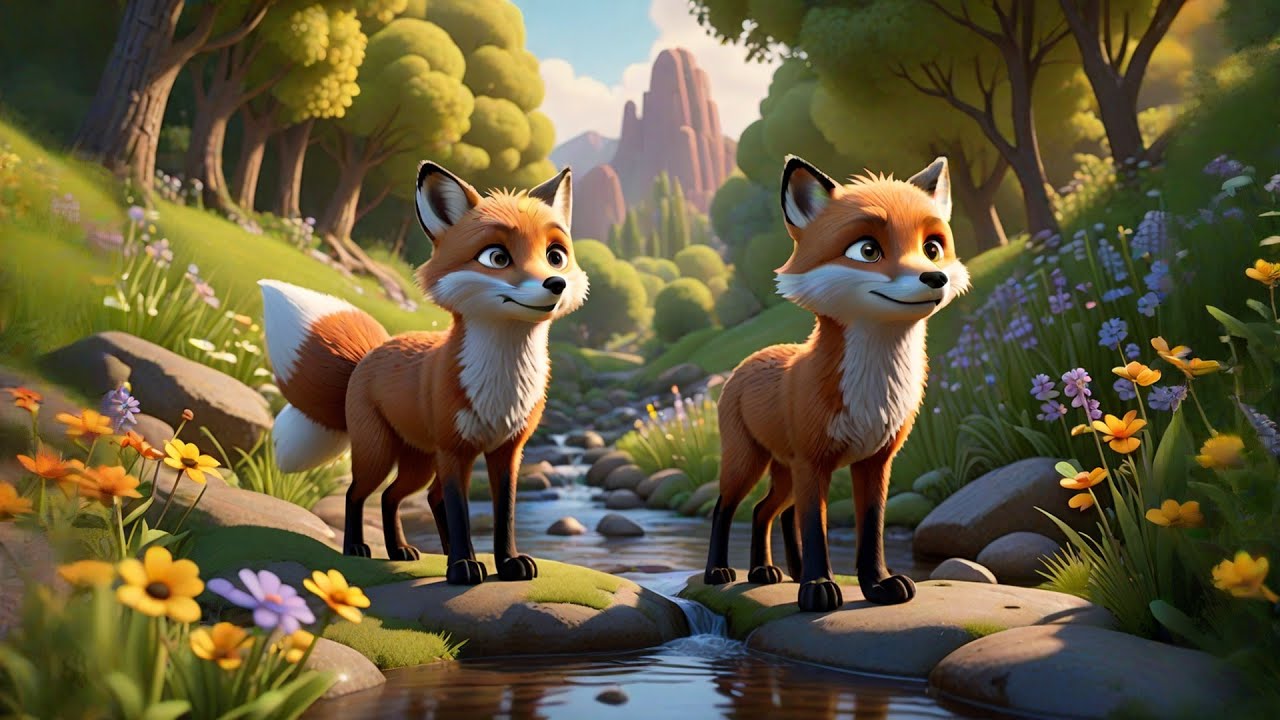 Four Little Foxes Learn Their Left and Right + More Nursery Rhymes ...
