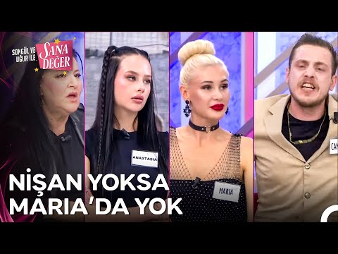 Maria'nın Annesi Slava Hanım, Caner'e REST ÇEKTİ - Songül ve Uğur ile Sana Değer 42. Bölüm