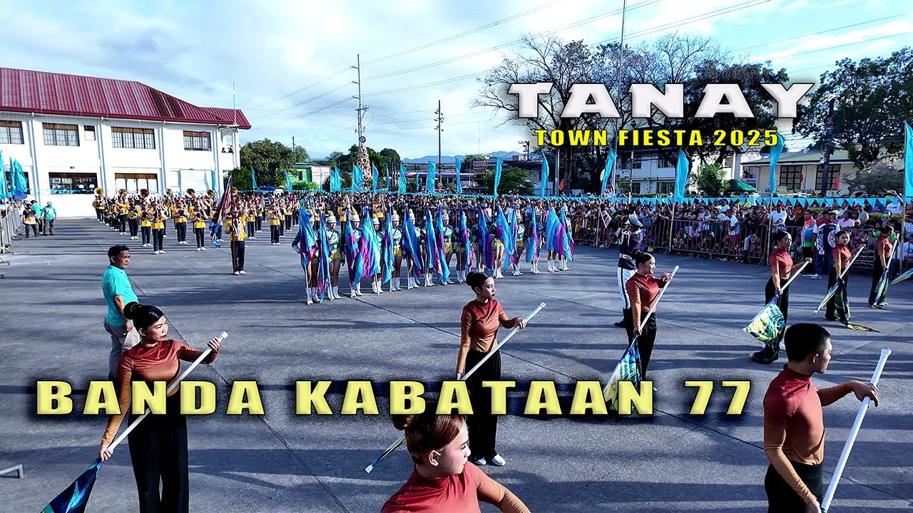 Banda Kabataan 77 at Tanay Town Fiesta 2025 - YouTube