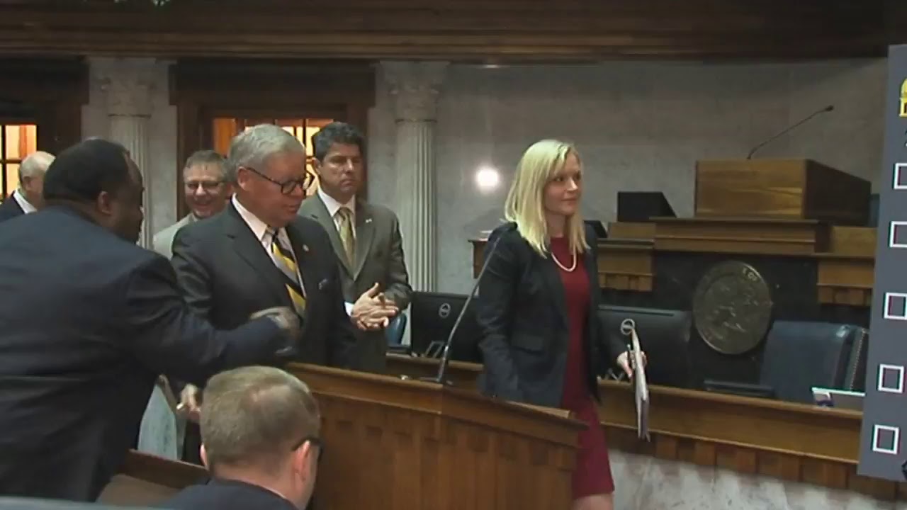 Indiana State Senate Republicans discuss 2018 legislative agenda - YouTube