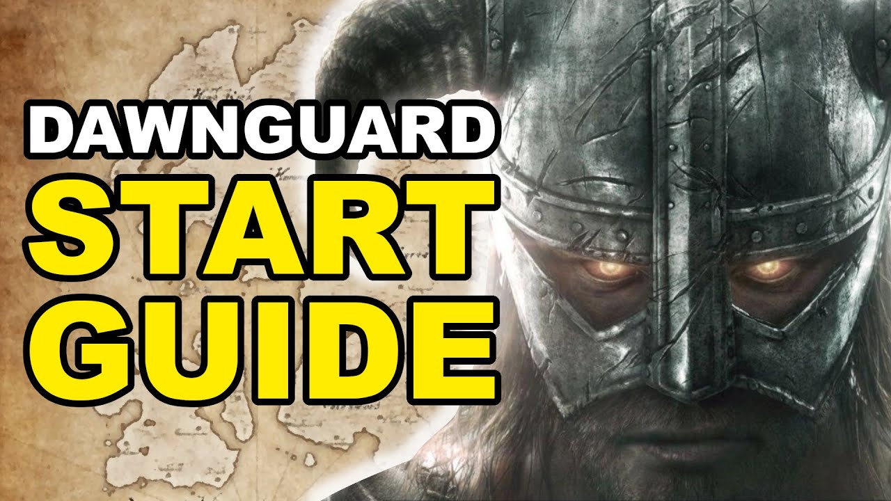 How to START The DAWNGUARD DLC in Skyrim [Elder Scrolls Guide] - YouTube