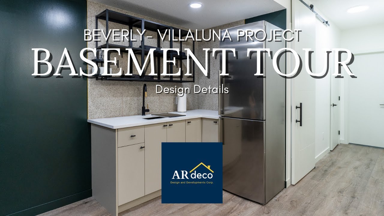 ARdeco Project Tour | Beverly- Villaluna Basement Development - YouTube
