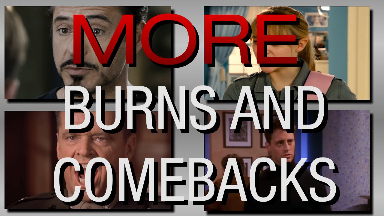 MORE EPIC BURNS & COMEBACKS IN MEDIA - YouTube