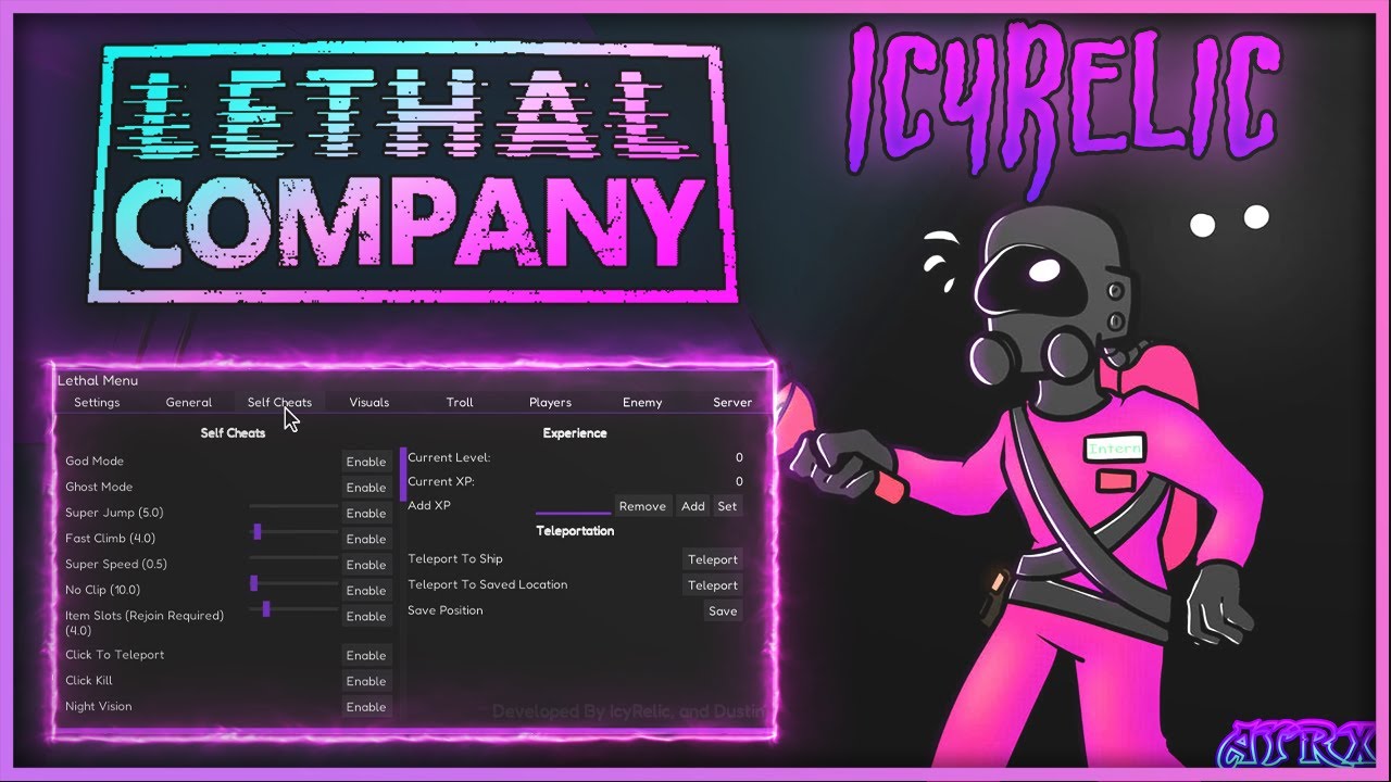 Lethal Company: Mod Menu | By IcyRelic | *FREE HACK* | WORKS Online | Steam PC Hack 2025 - YouTube