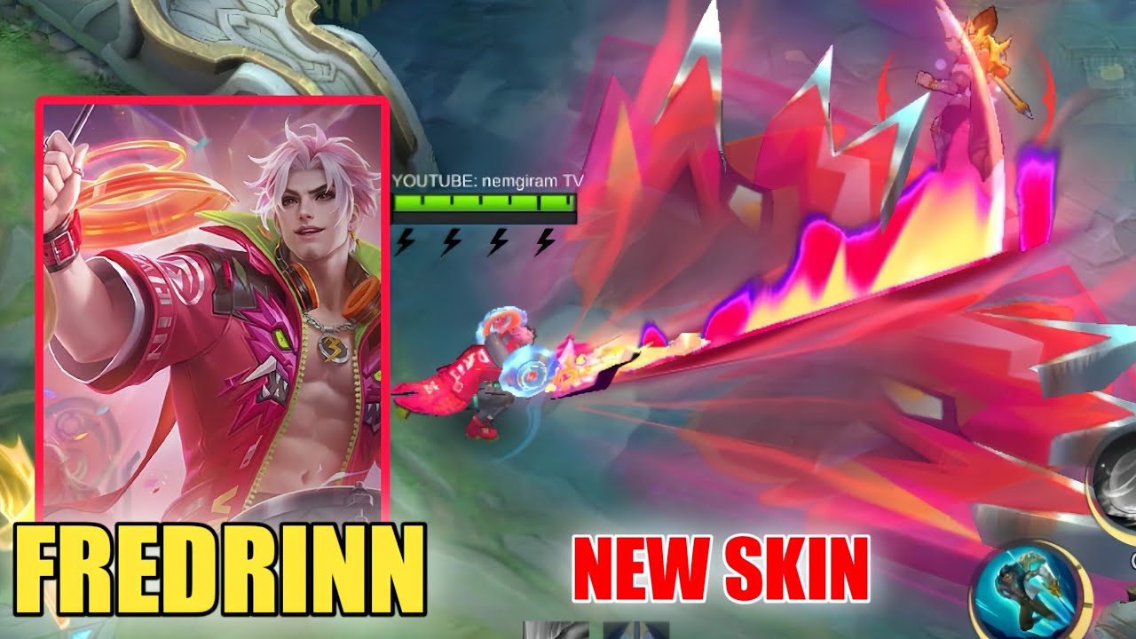 FREDRINN SPARKLE UPCOMING NEW SKIN | SKIN GAMEPLAY | FREDRINN SKIN ...