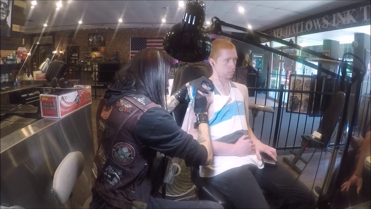 Jack Skellington tattoo by Shaun Kama - YouTube