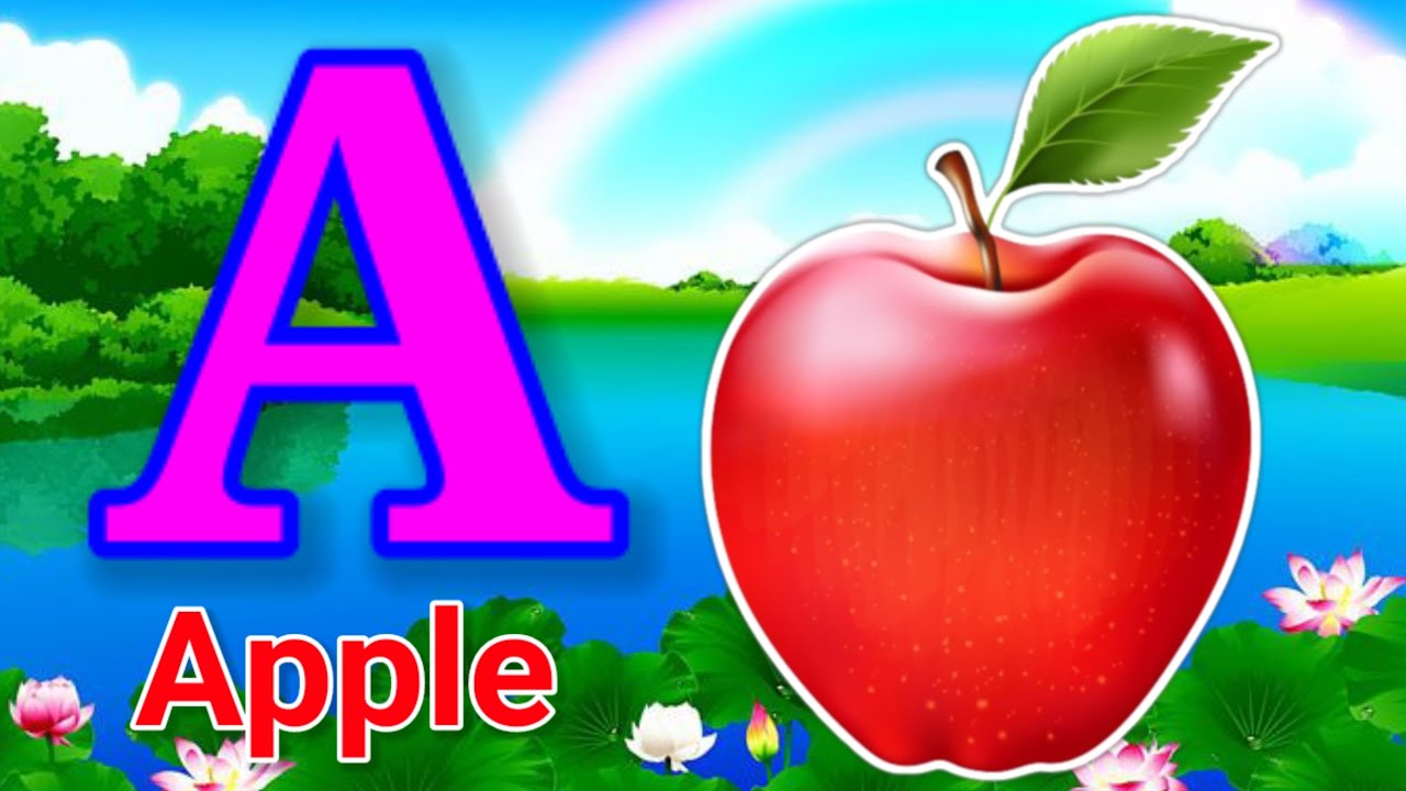 a for apple phonic song , KEK , cartoon , a for apple b for ball Hindi ...
