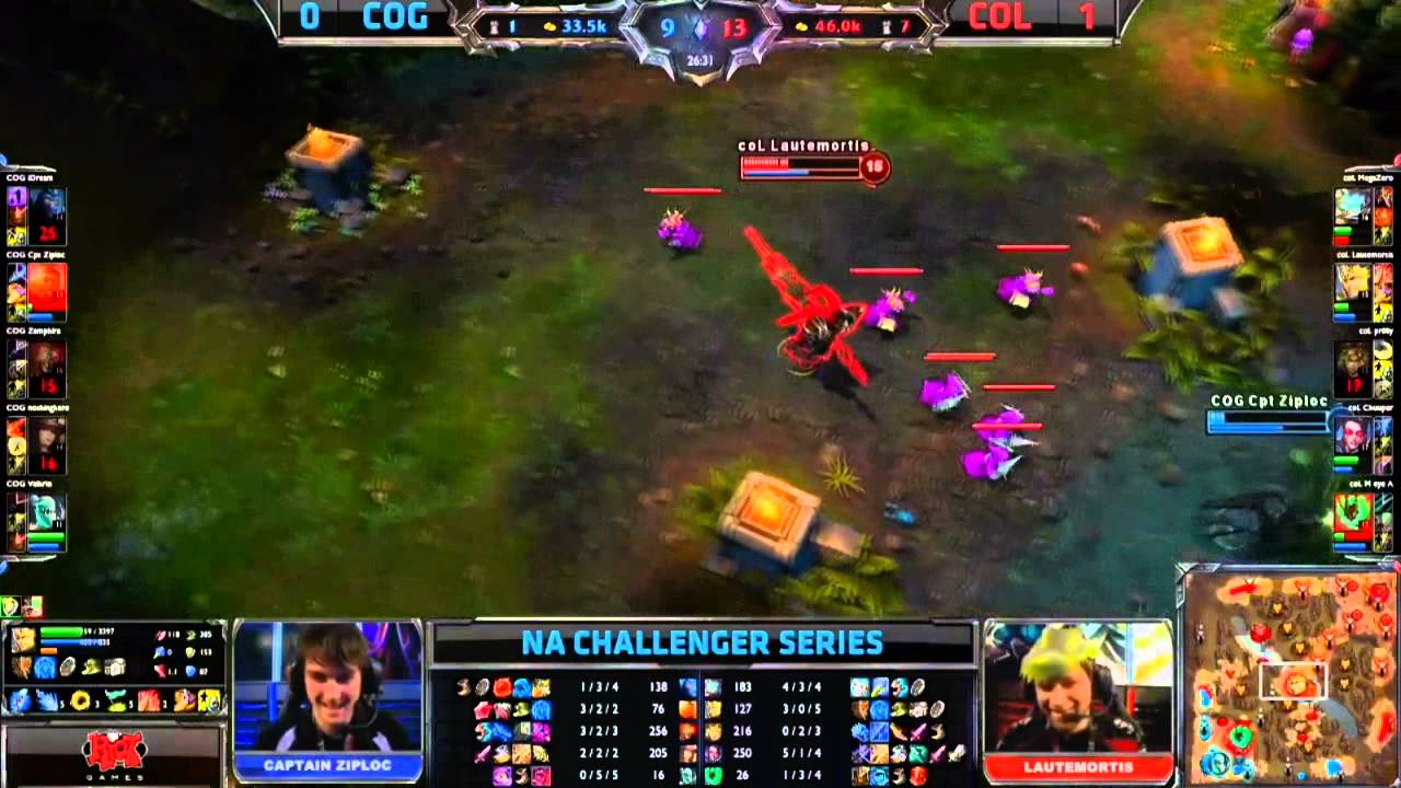 [CoL vs COG] Lautemortis and Captain Ziploc - Greatest Juke in ...