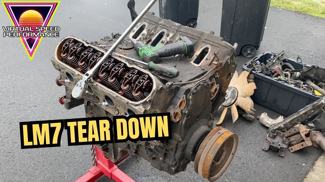From Junkyard to 500HP: LS LM7 Engine Tear Down - YouTube