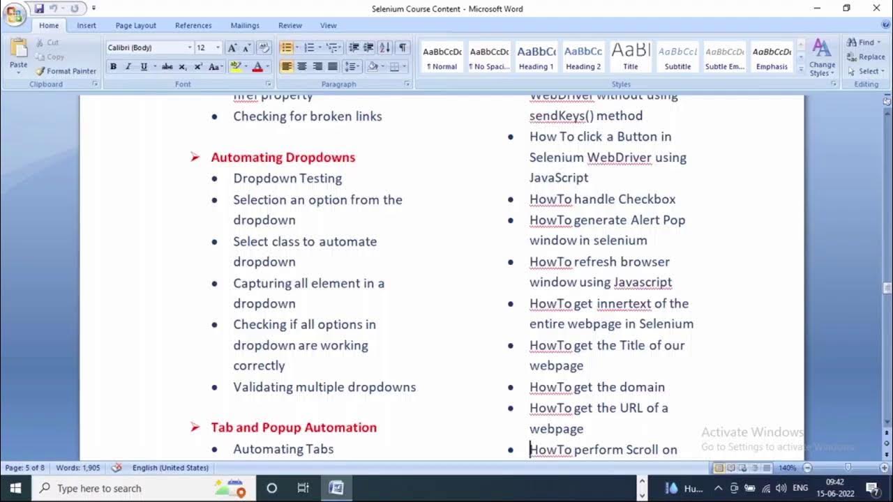 SELENIUM with JAVA by Mr. Ravi Kanth Lella Sir - YouTube