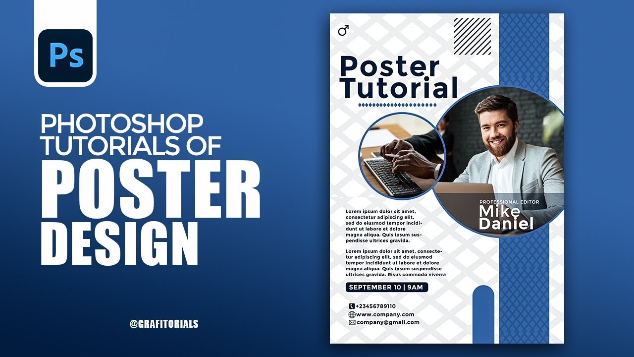 Photoshop Tutorials of Poster Design #tutorial #photoshoptutorials ...