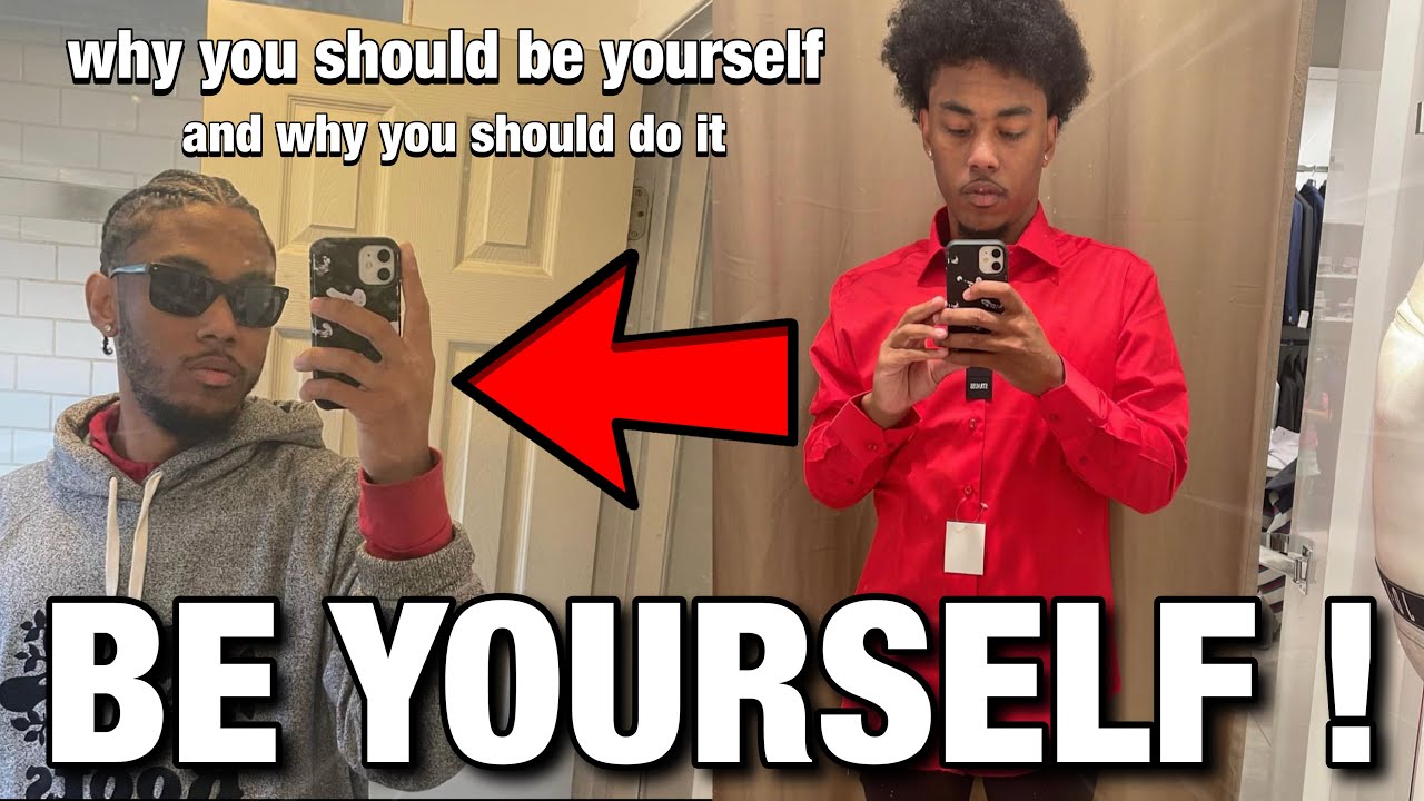 why you should be yourself, and why you should do it - YouTube