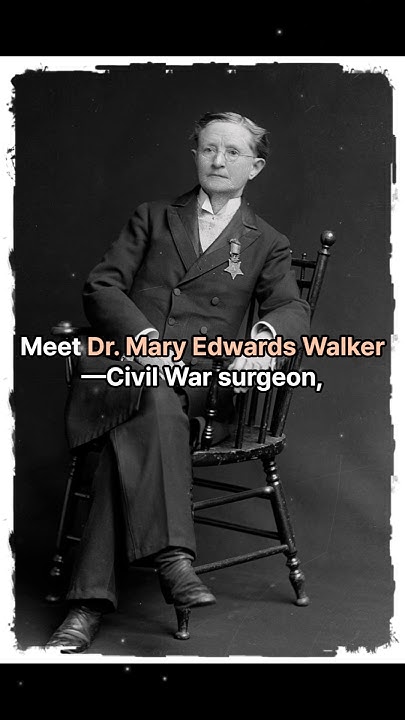 Mary Edwards Walker: The Only Woman with the Medal of Honor#inspiration ...