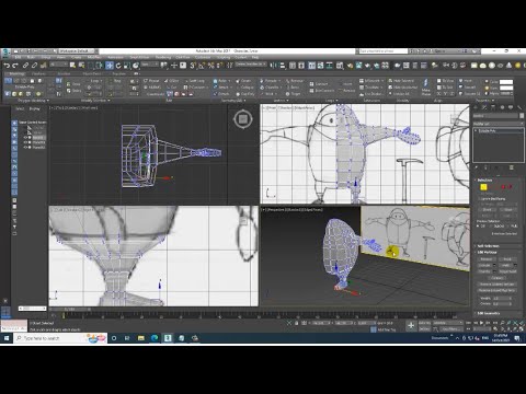 3DsMax Tutorials, Learn 3D Modeling a Cartoon Character from Scratch in 3Dsmax ( Part 2) - YouTube