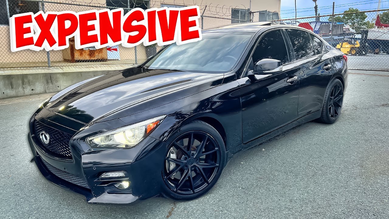 THIS IS HOW MUCH I SPENT ON MY INFINITI Q50 SO FAR.. - YouTube
