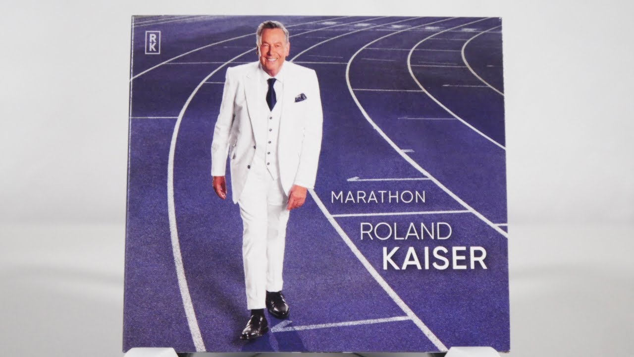 Roland Kaiser - Marathon CD Unboxing - YouTube