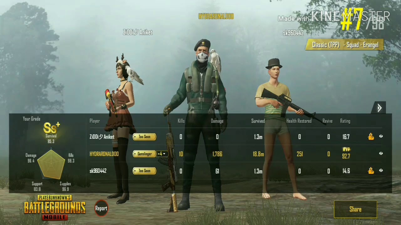 Pubg mobile THOMSON SMS is a god level gun😯😯😯 - YouTube