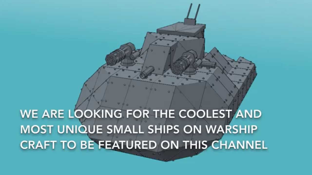 WARSHIP CRAFT - SMALL SHIP CHALLENGE!! - YouTube
