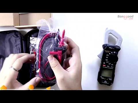 Unboxing丨MUSTOOL X1 Pocket 6000 Counts True RMS Clamp Meter - Banggood Tool Sets