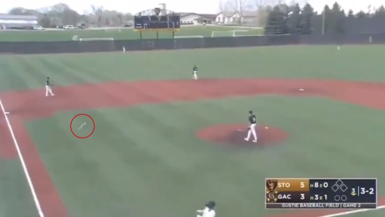 College Player Ejected For Excessive Bat Flip - YouTube