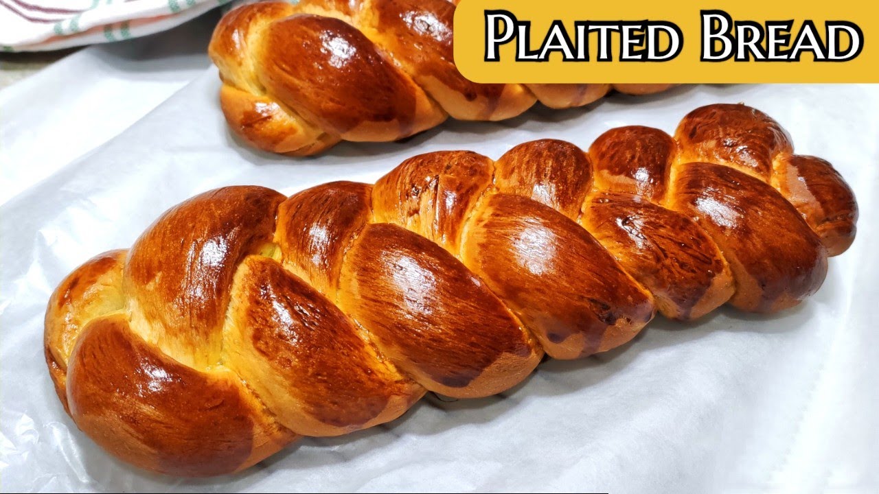 Easy & Soft Plaited Bread Recipe - YouTube