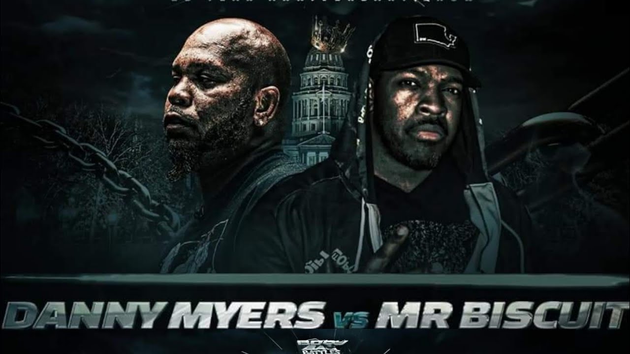 DANNY MYERS vs MR. BISCUIT || Hosted By Jaz The Rapper #BodyBagBattles ...