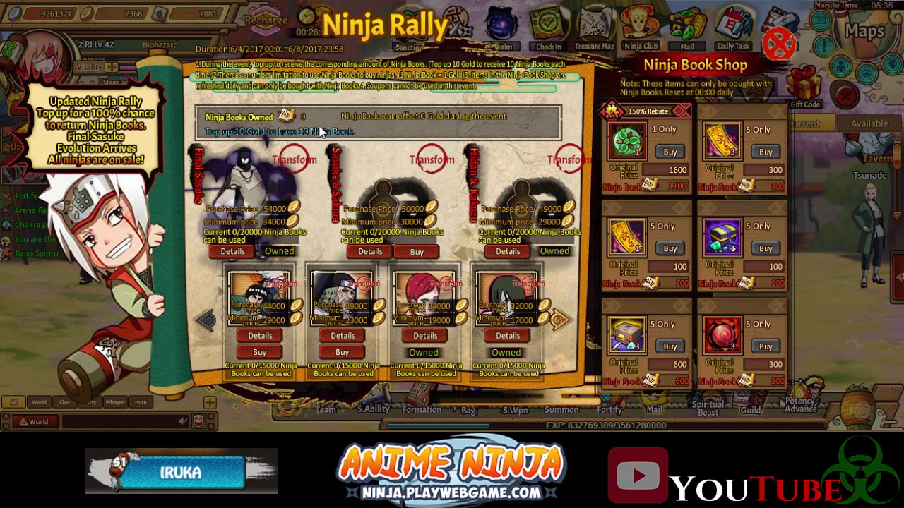 Anime Ninja/Ninja Classic (RIP Gold) Gameplay Part 525 - YouTube