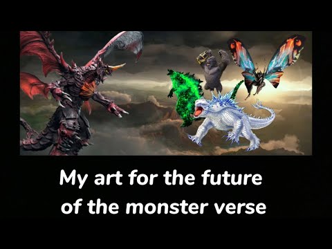 My edited photos for the future of the monster verse! - YouTube