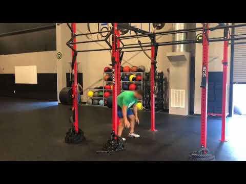 Burpee Squat Jump to Target - YouTube