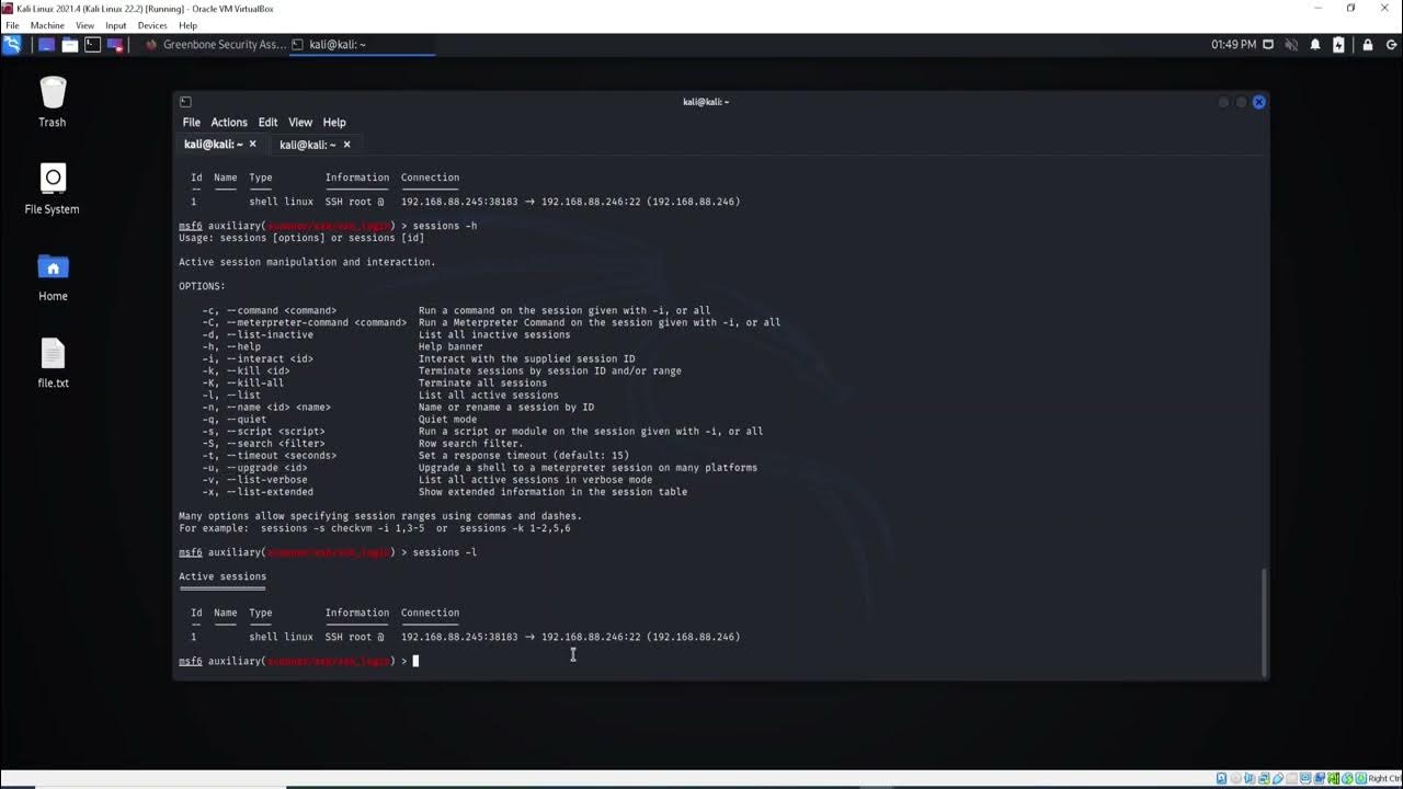 Managing Sessions and using Meterpreter - YouTube