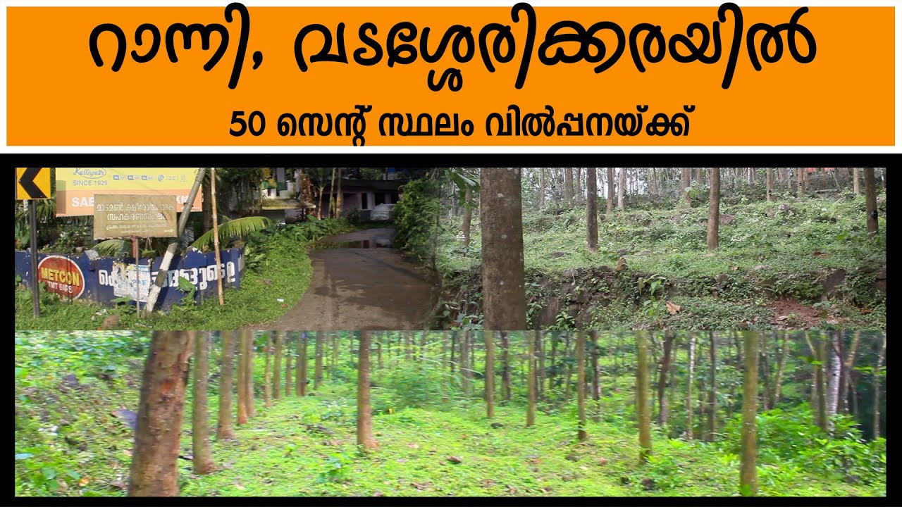 LAND FOR SALE IN PATHANAMTHITTA| RESIDENTIAL LAND IN RANNI| Jeena Rani ...