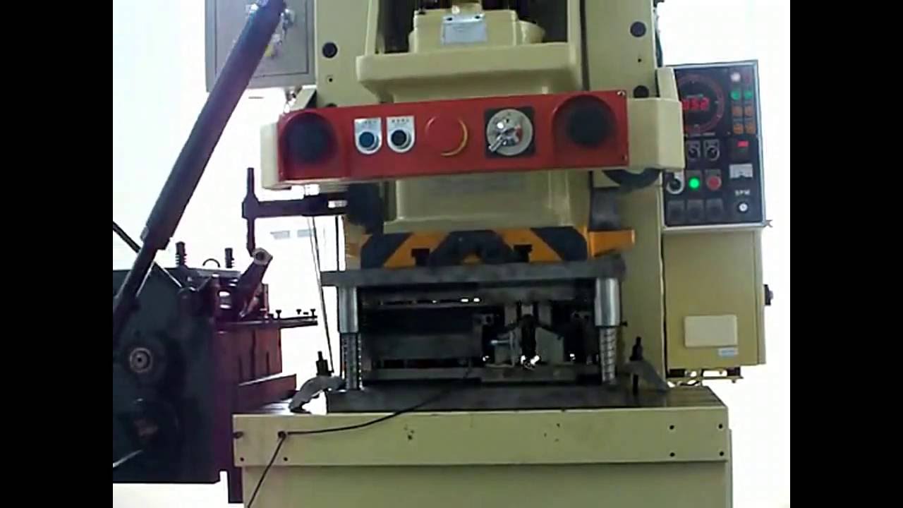 Metal ferrule machine for brush - YouTube