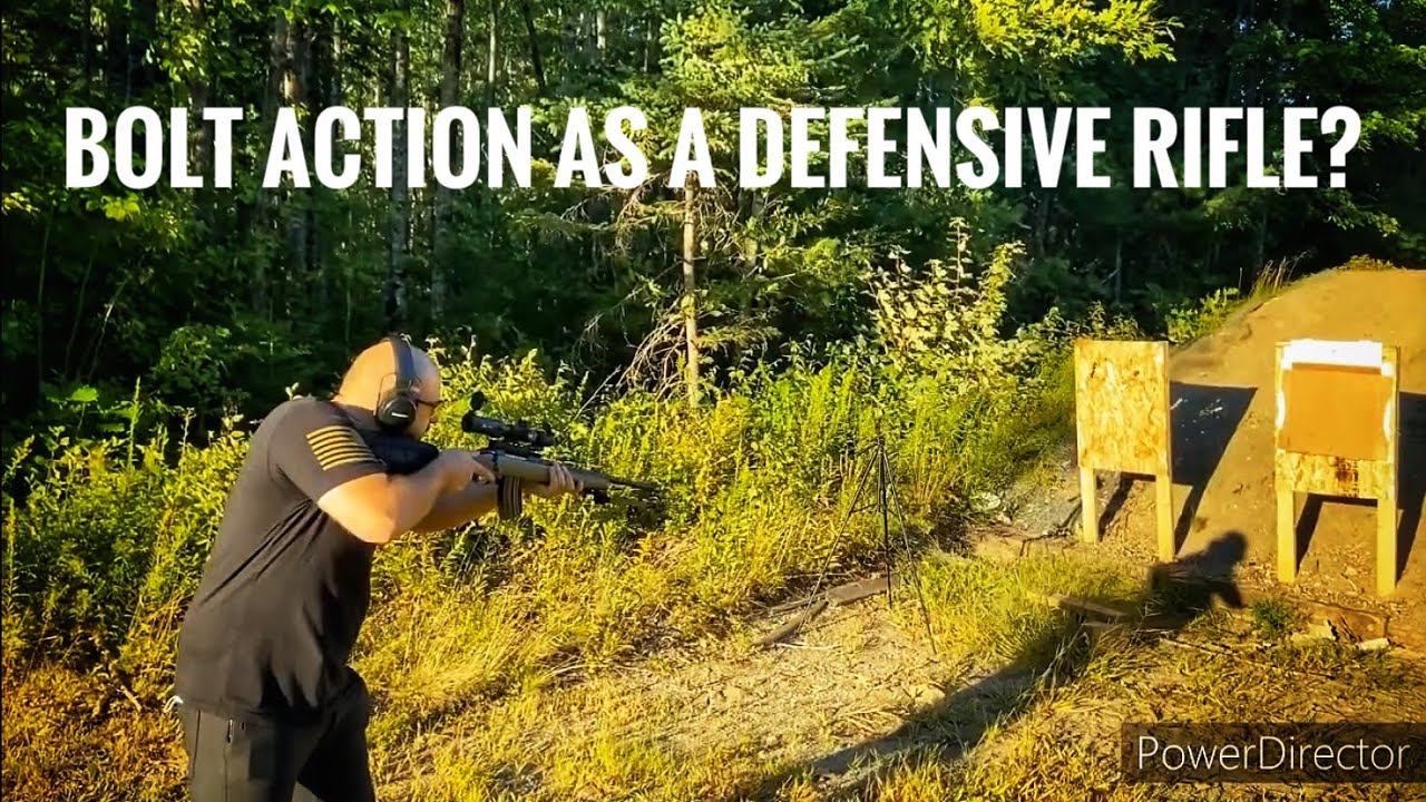 Bolt Action as a Defensive Rifle? - YouTube