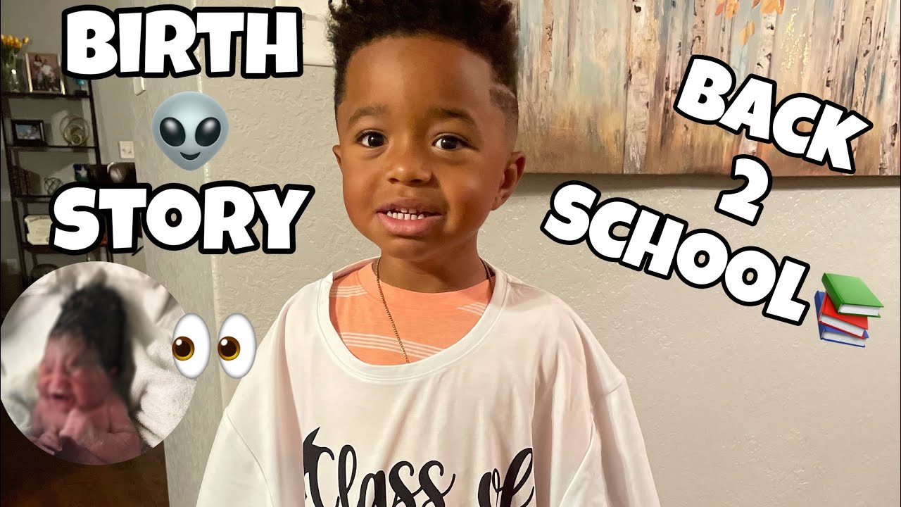 #conehead BIRTH STORY TIME + PRE K *FIRST DAY* (VLOG) - YouTube