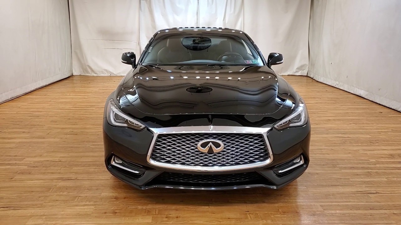 2017 INFINITI Q60 2.0t Base MEDIA SCREEN MOONROOF REAR CAMERA # ...