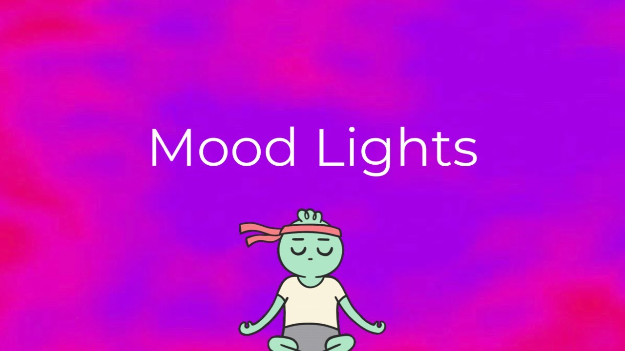 3 hours of Mood Lights | Pink Purple Gradient Colors | No Sound 4K ...