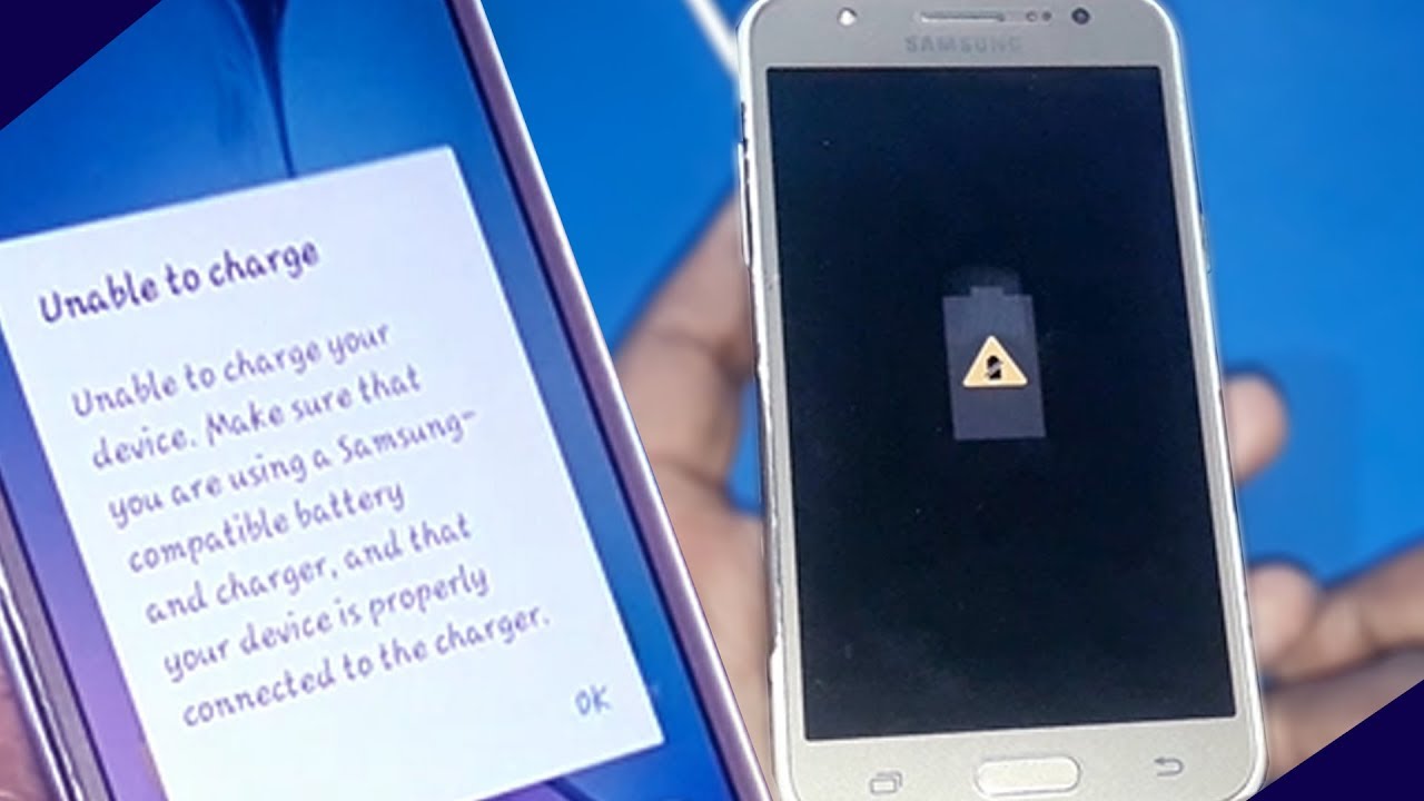 unable to charge your device make sure you are using a samsung ...