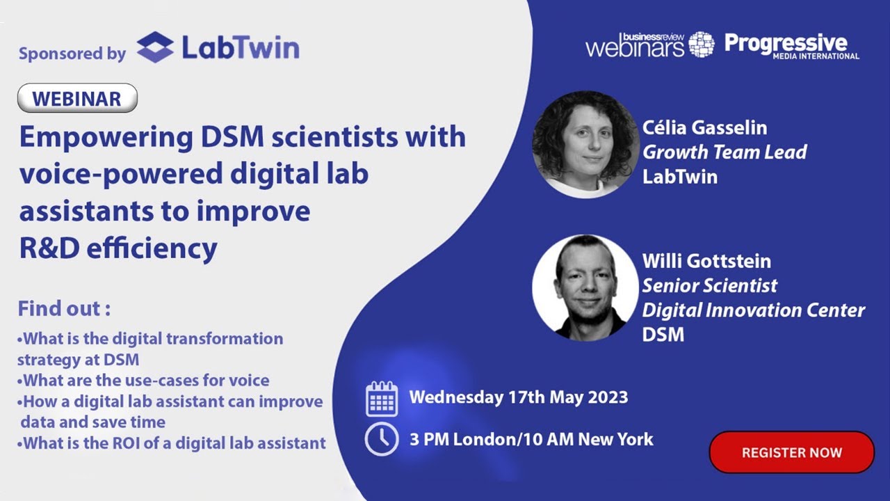 Empowering dsm-firmenich scientists with voice-powered digital lab ...