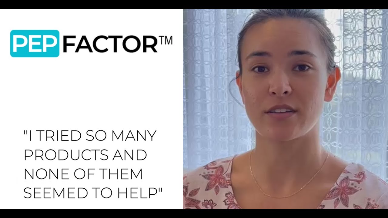 PepFactor Skin Rejuvenation Results - 90 sec testimonial - YouTube