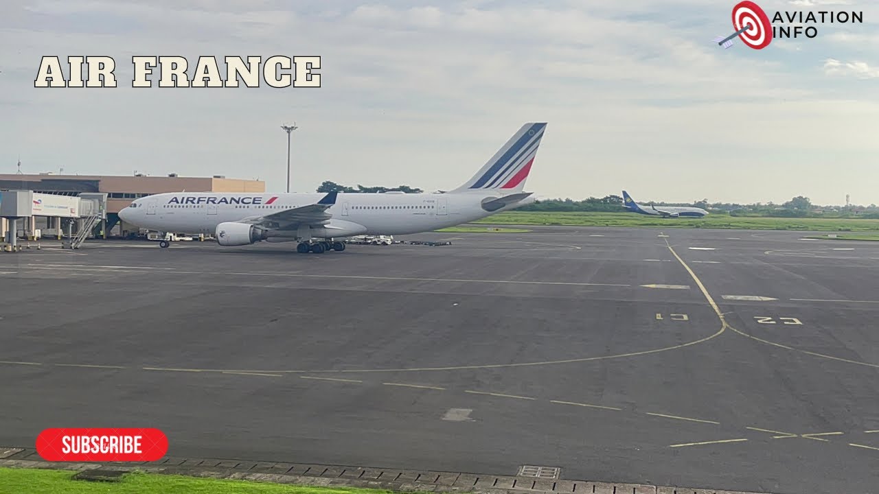 Experience Epic Landings Air France's Touchdown at Douala Airport ...