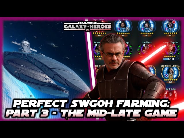 The Perfect Farming Guide for Star Wars Galaxy of Heroes - Part 3: The ...
