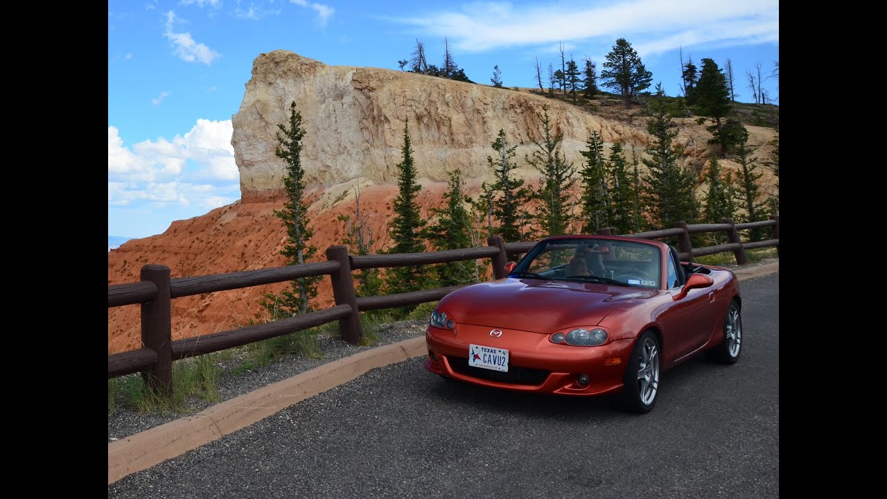 Utah Hwy 12 "Hogs Back" in Turbo MX-5 (Part 3 of 3) - YouTube