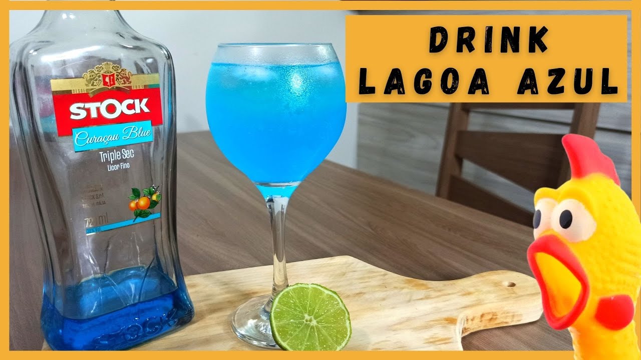 DRINK LAGOA AZUL - CANAL TÔ COM FOME! - YouTube