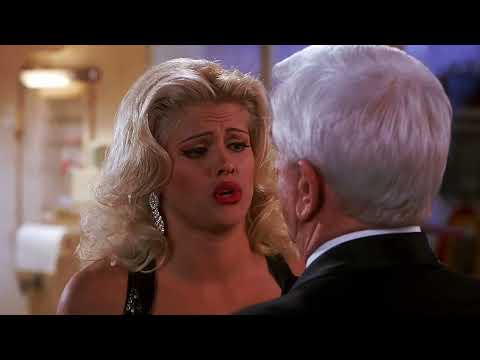 Anna Nicole Smith Leslie Nielsen Naked Gun 33 1 3 The Final Insult scene 2 remastered 4k
